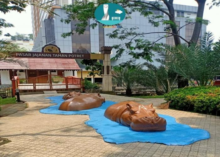 Taman Potret merupakan sebuah destinasi wisata berupa taman yang ...